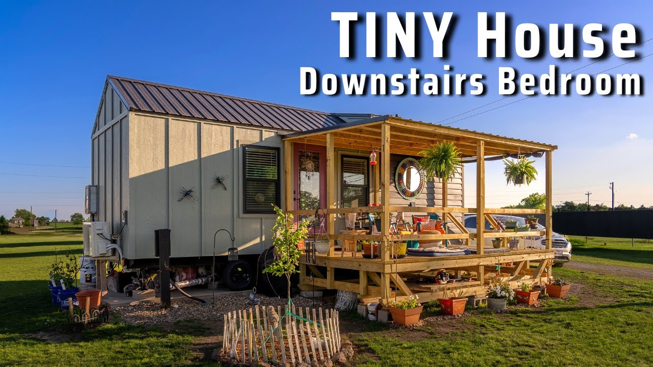 Retired couple downsizes into tiny house for a simple life