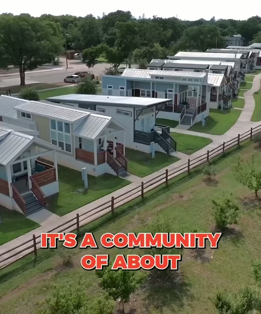 Welcome to the lovely Village Farm tiny home community!