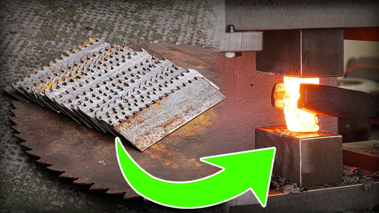 How to make a sawblade ring