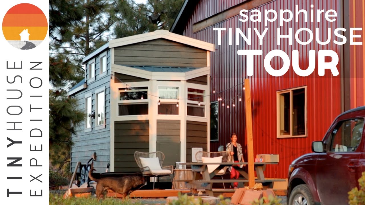 2 humans, 2 dogs in a 20’ tiny house, comfy & chic living