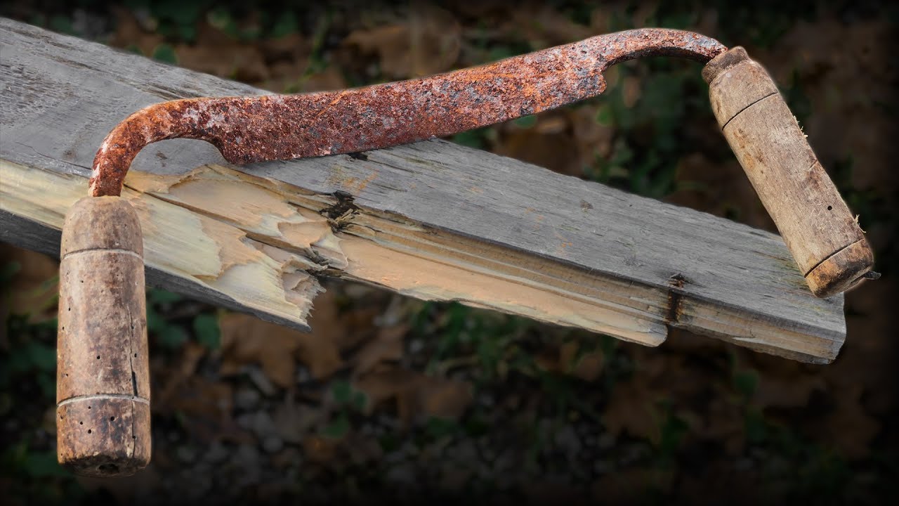 Hand-forged tool restoration – from scratch!