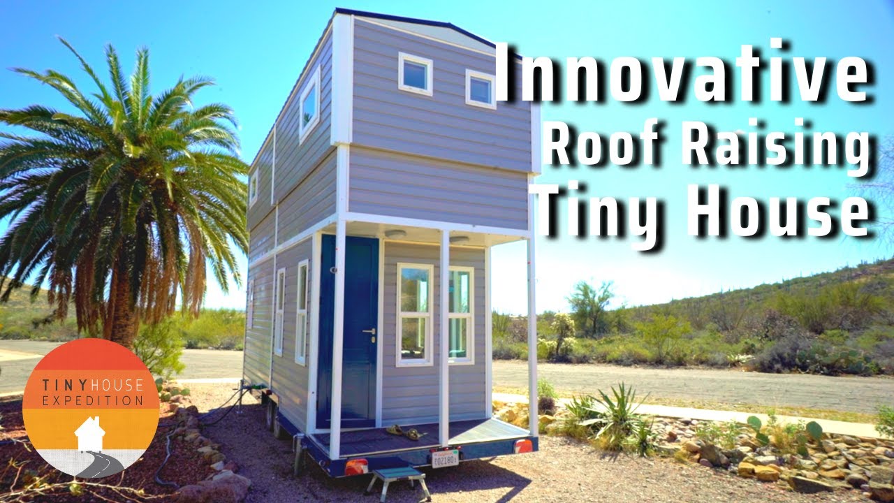 Wilderwise modular tiny house - full 2 story tiny home w/lifting roof!