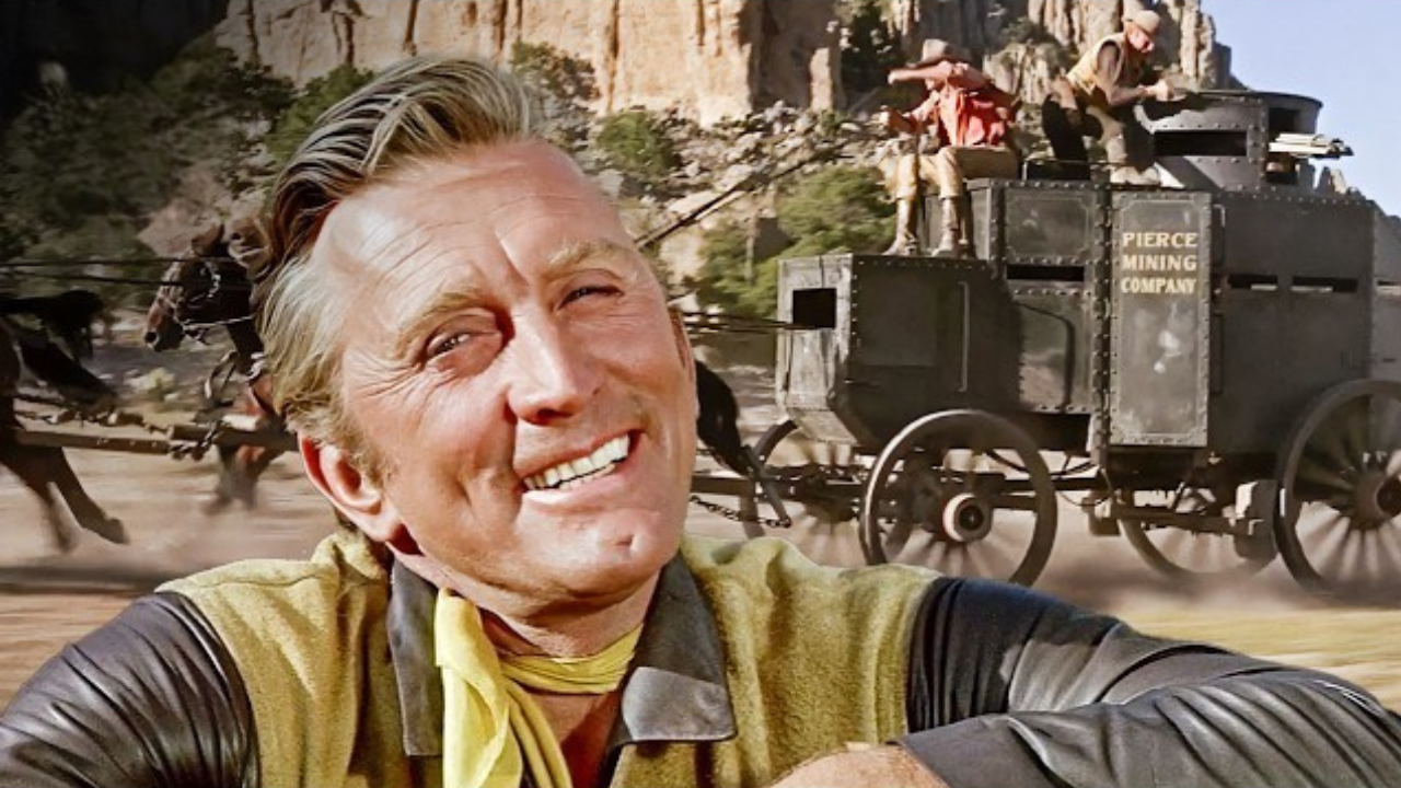 John Wayne leads the heist (full scene) - The War Wagon