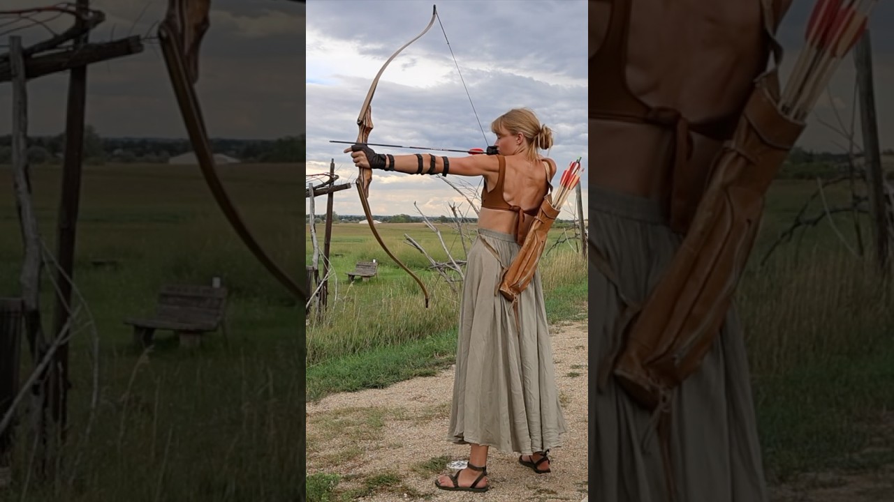 Never go truck camping without your bow and arrow, kids 🏹