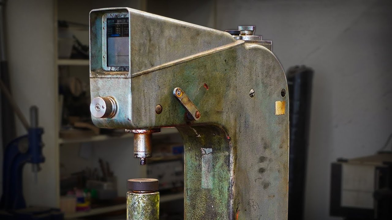 I restored a 50-year-old hardness tester!