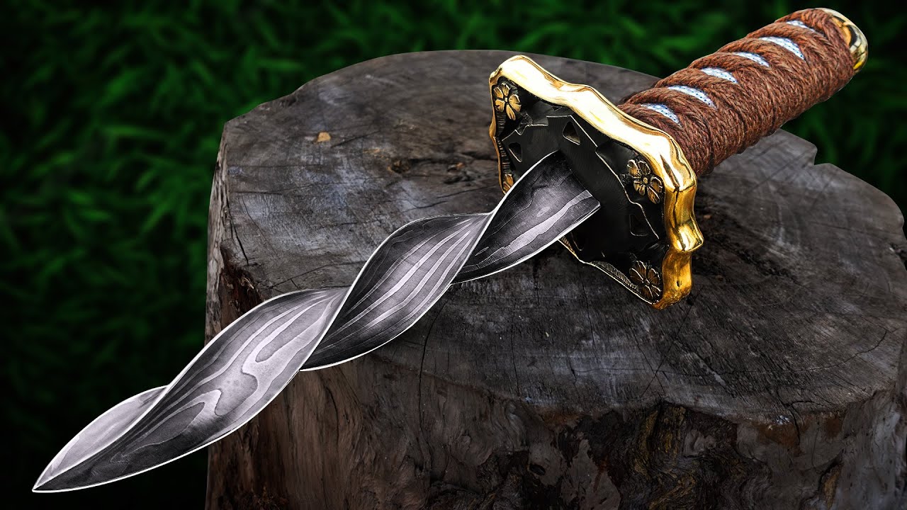 Forbidden Japanese tri-dagger | Fantasy challenge