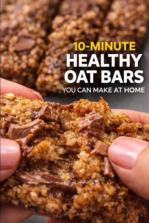 10-minute healthy oat bars you can make at home