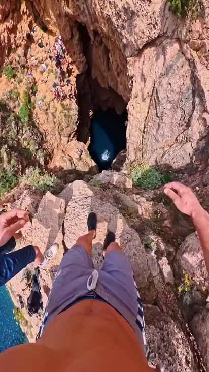 High precision jump at an epic spot