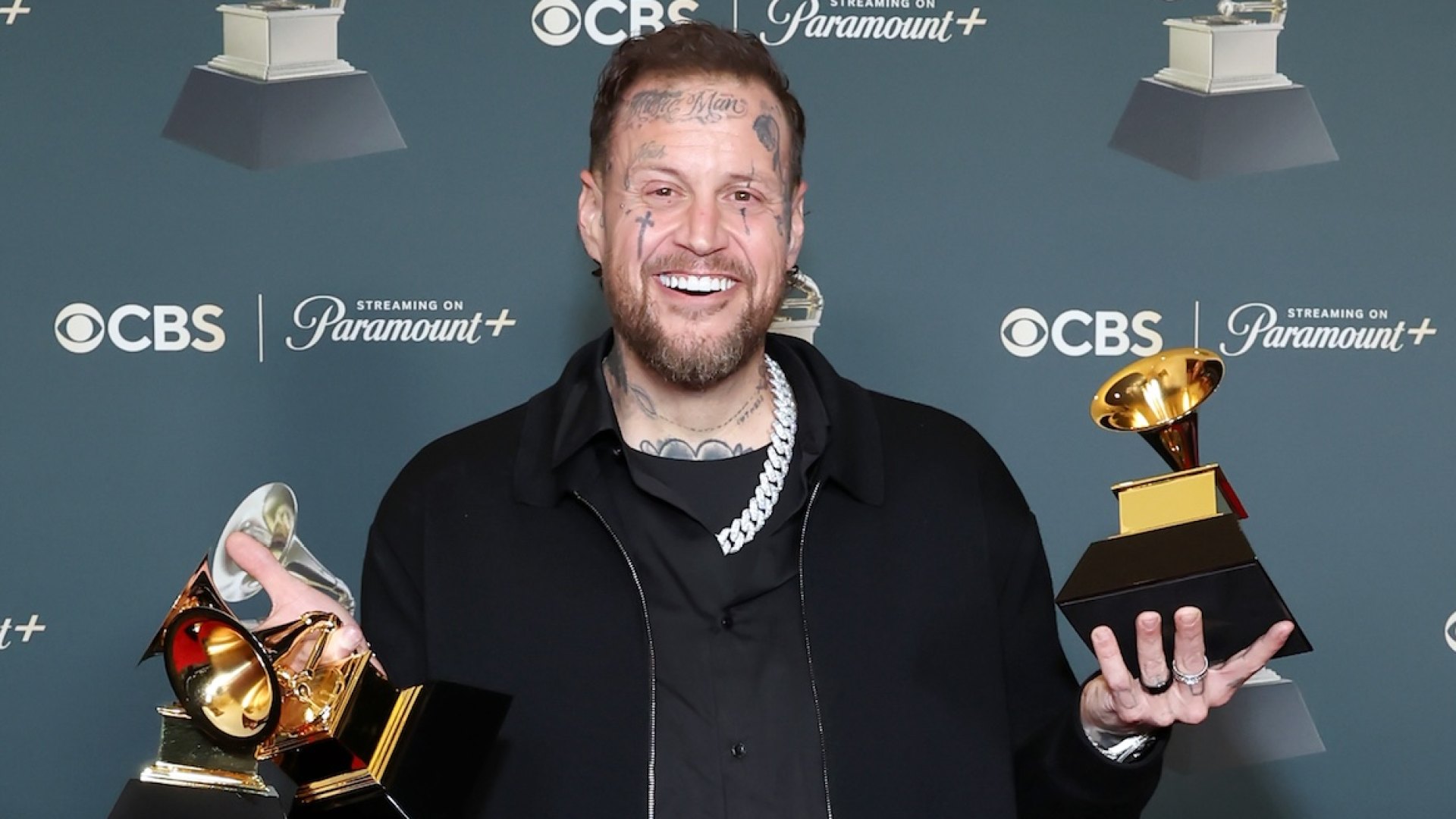 Jelly Roll says he's a 'dumb redneck' as others call out ICE at Grammys