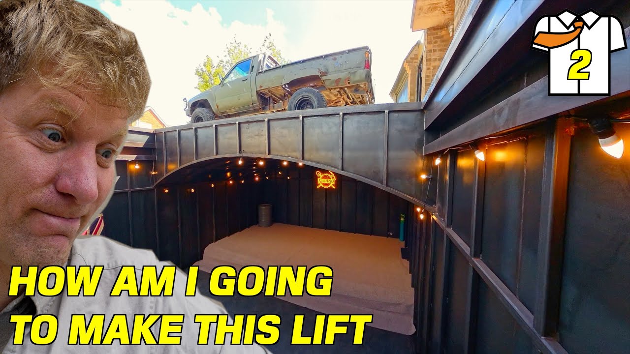 Garage upgrade update: Installing the new car lift