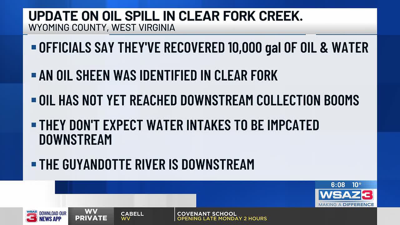WVDEP continuing containment efforts after transformer oil spill in ...