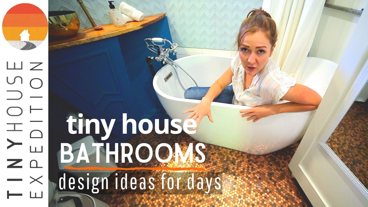 Tiny house bathroom design ideas for days
