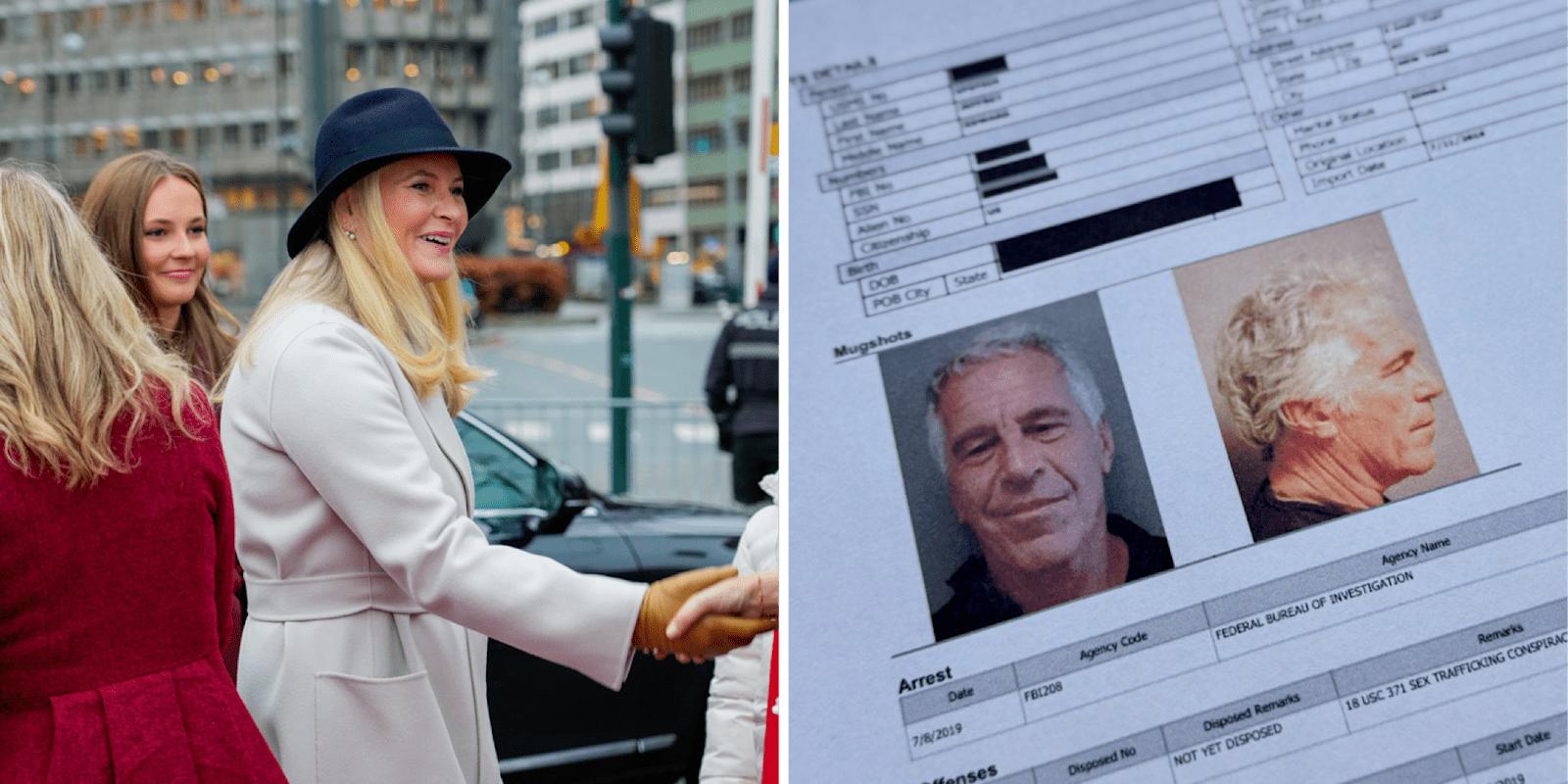 Mette-Marit till Epstein: ”Gör en present till dig”