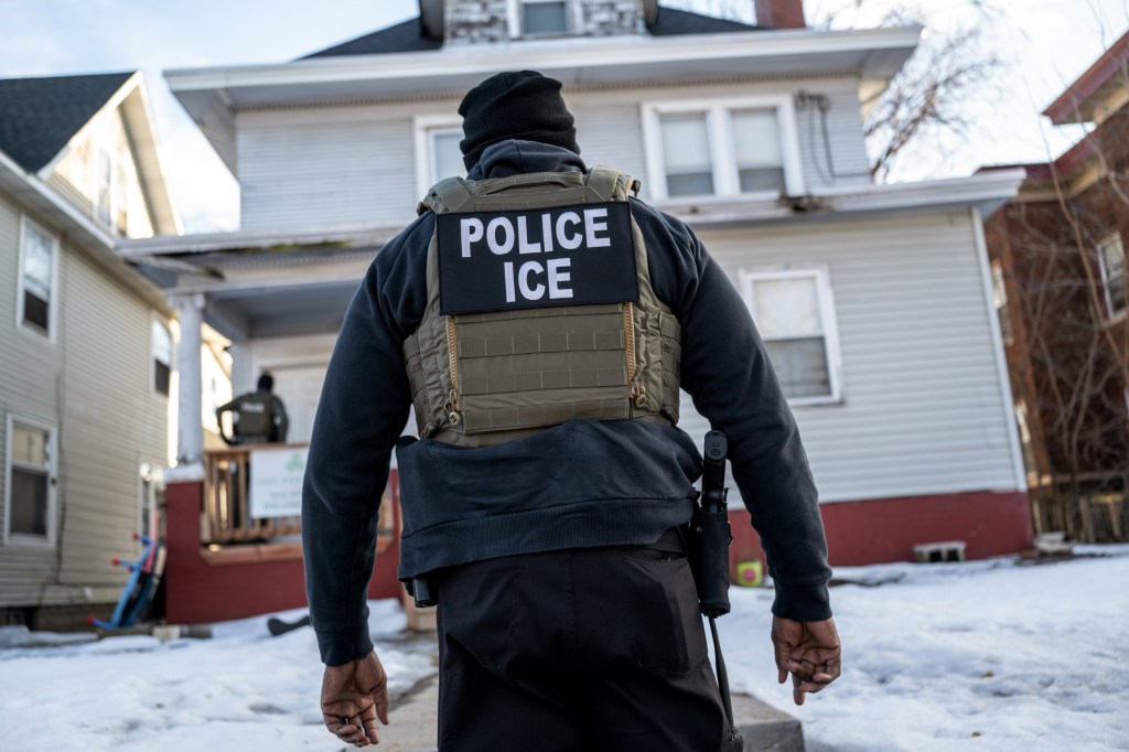 ICE claims immigrant with smashed face and skull 'ran into a wall'