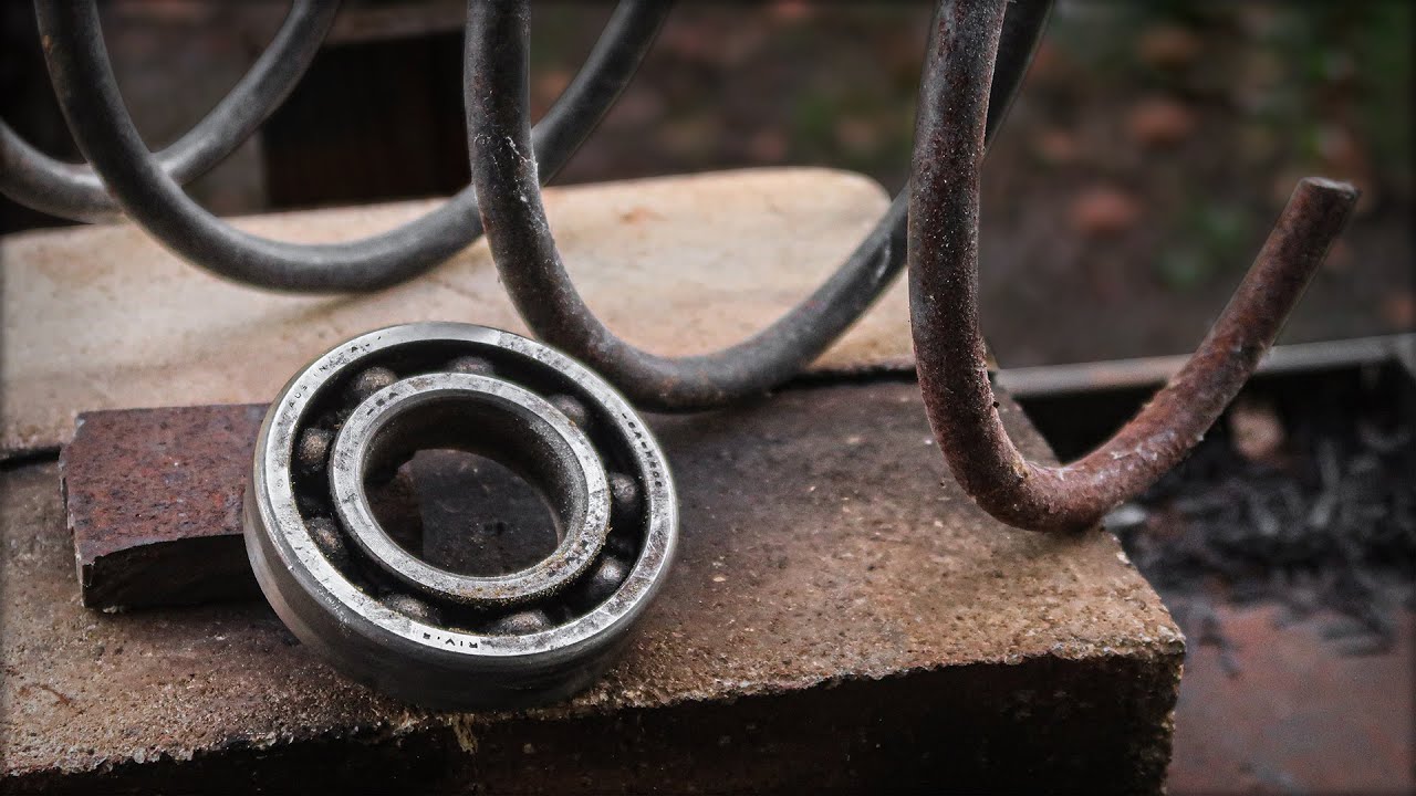 Blacksmith rivet tool from scrap high carbon steel