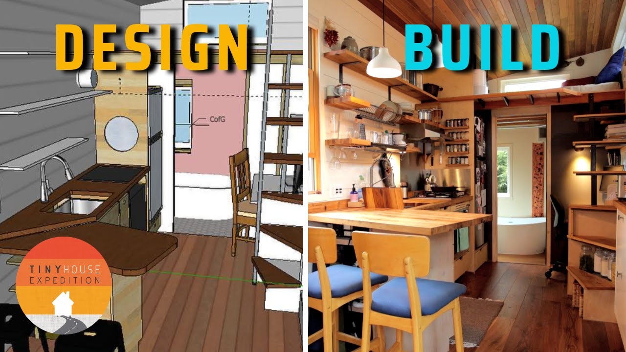 Sara & Joel's 26 ft tiny house build - DIY tiny home build stories
