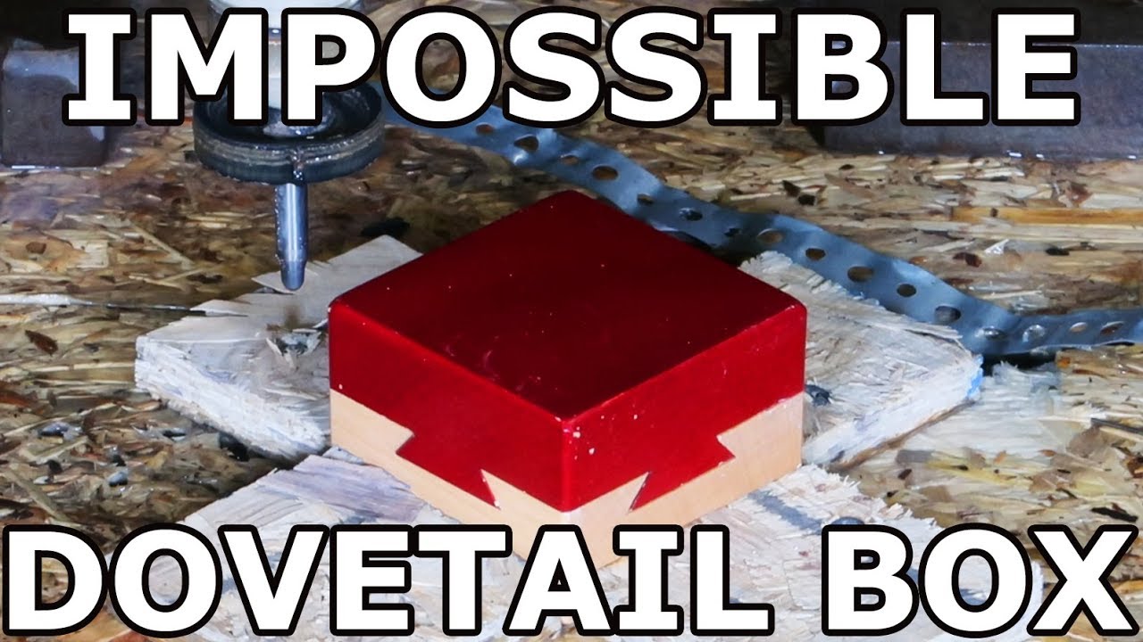The impossible dovetail box vs a 62,500 PSI waterjet