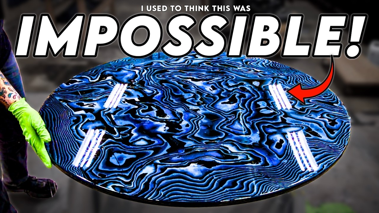 I turn 9024 sheets of paper into my best table yet