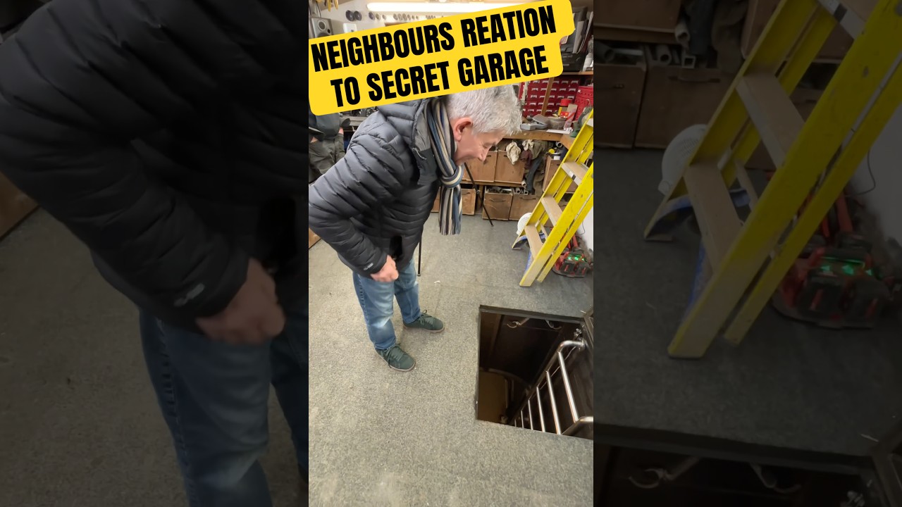 My neighbours' reaction to the secret garage