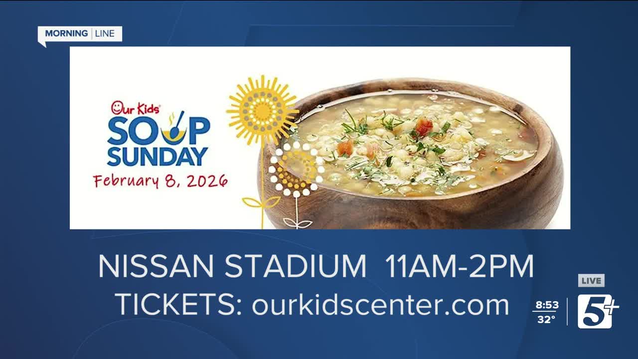 MorningLine: Our Kids Soup Sunday 2026