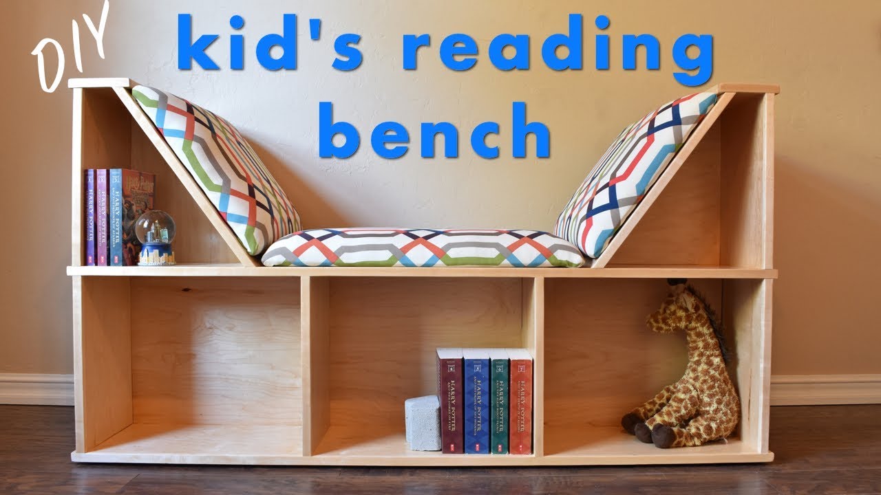 Build a cozy reading nook for kids | Easy no-sew cushions