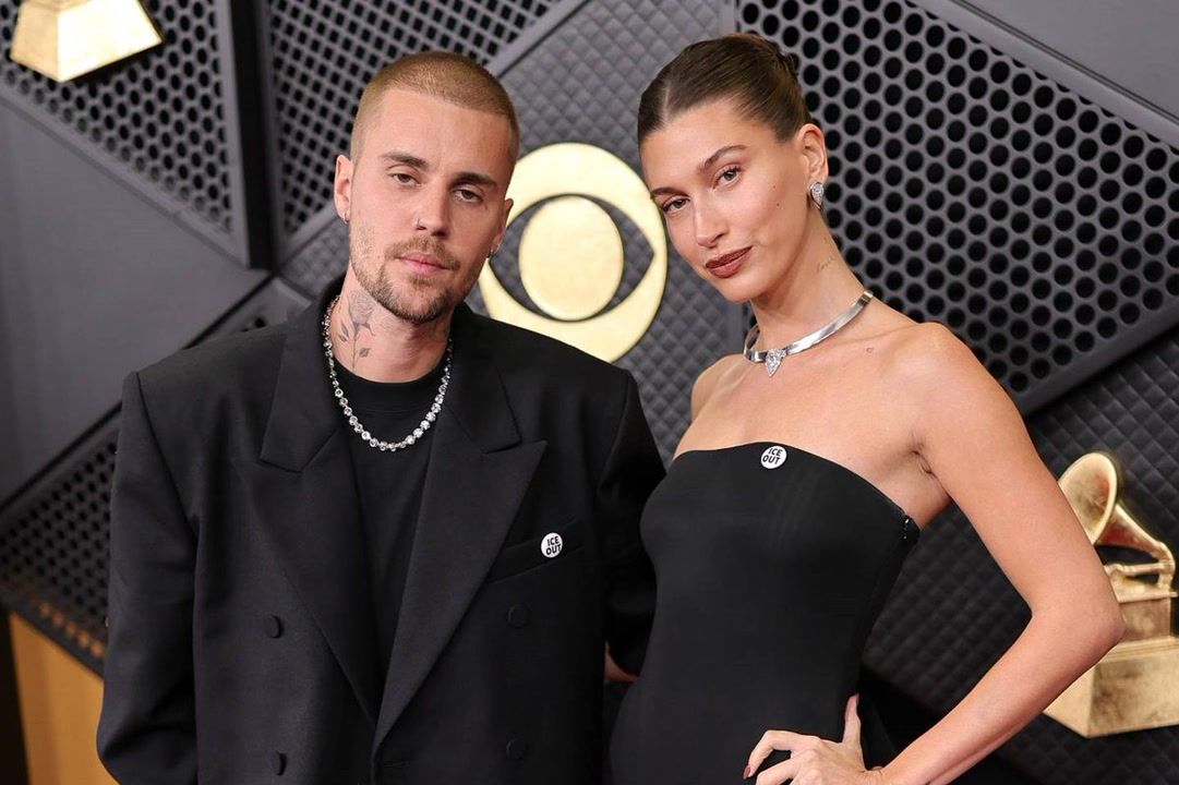 Biebers’ Grammys body language sparks online speculation