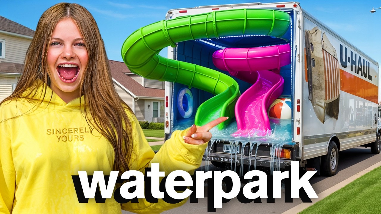 I Built A Waterpark In A Truck