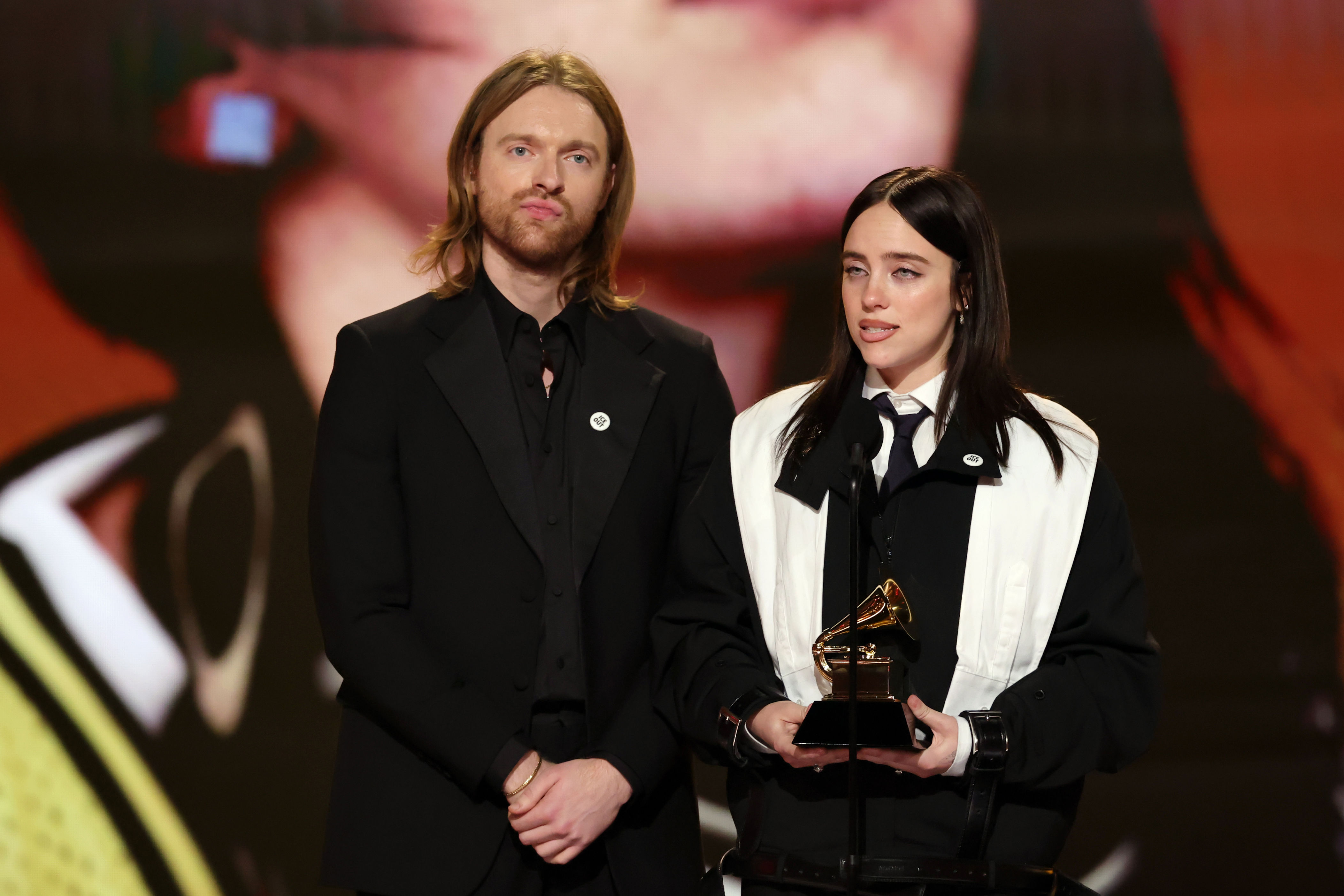 'ICE out' at the Grammys: Bad Bunny, Billie Eilish and others use ...