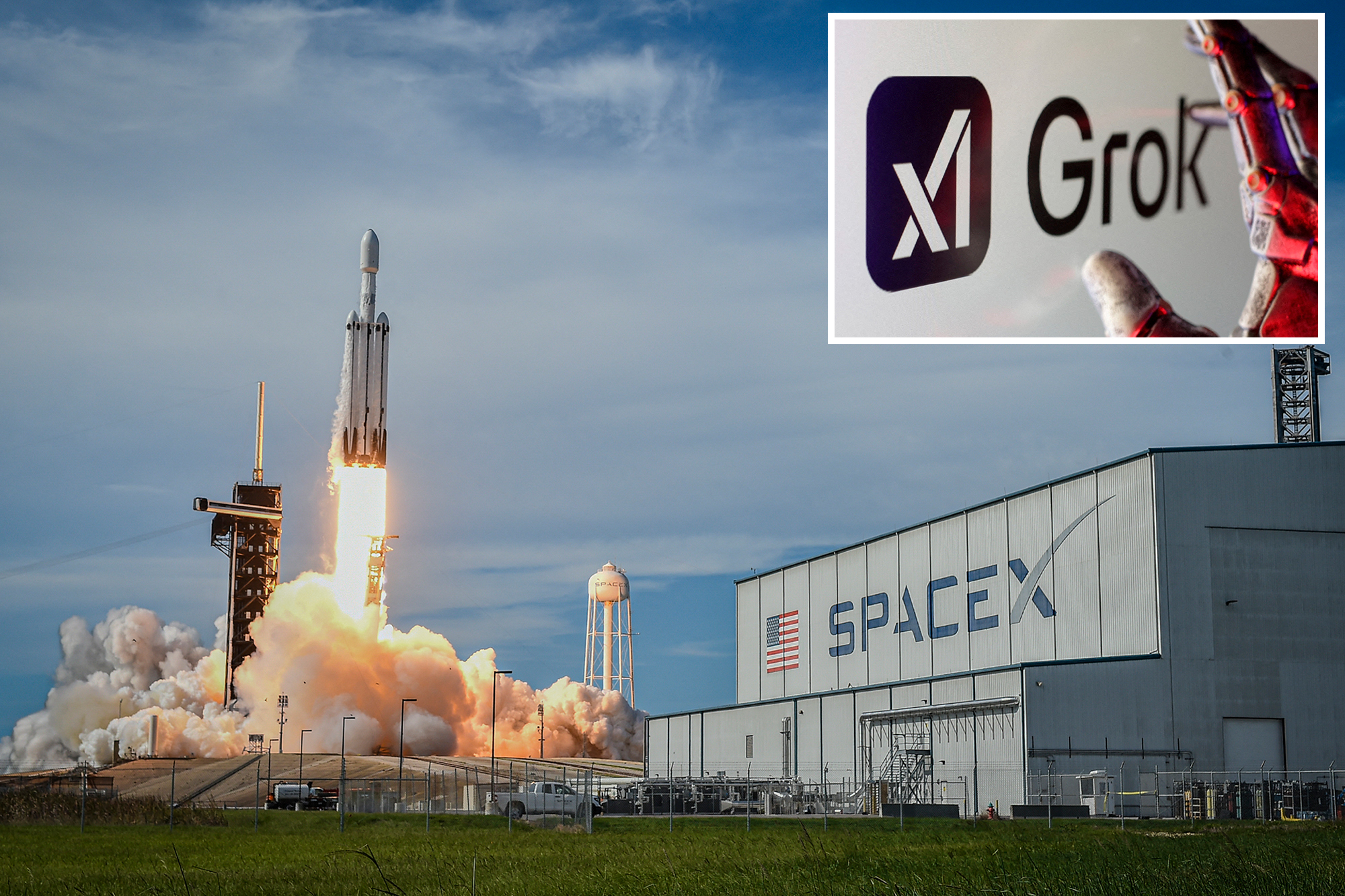 Elon Musk’s SpaceX merges with artificial intelligence startup XAI: reports
