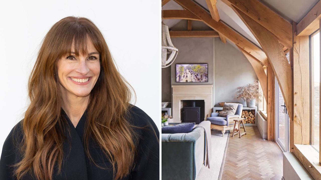 Julia Roberts’ white-and-wood living room looks simple – but these ...