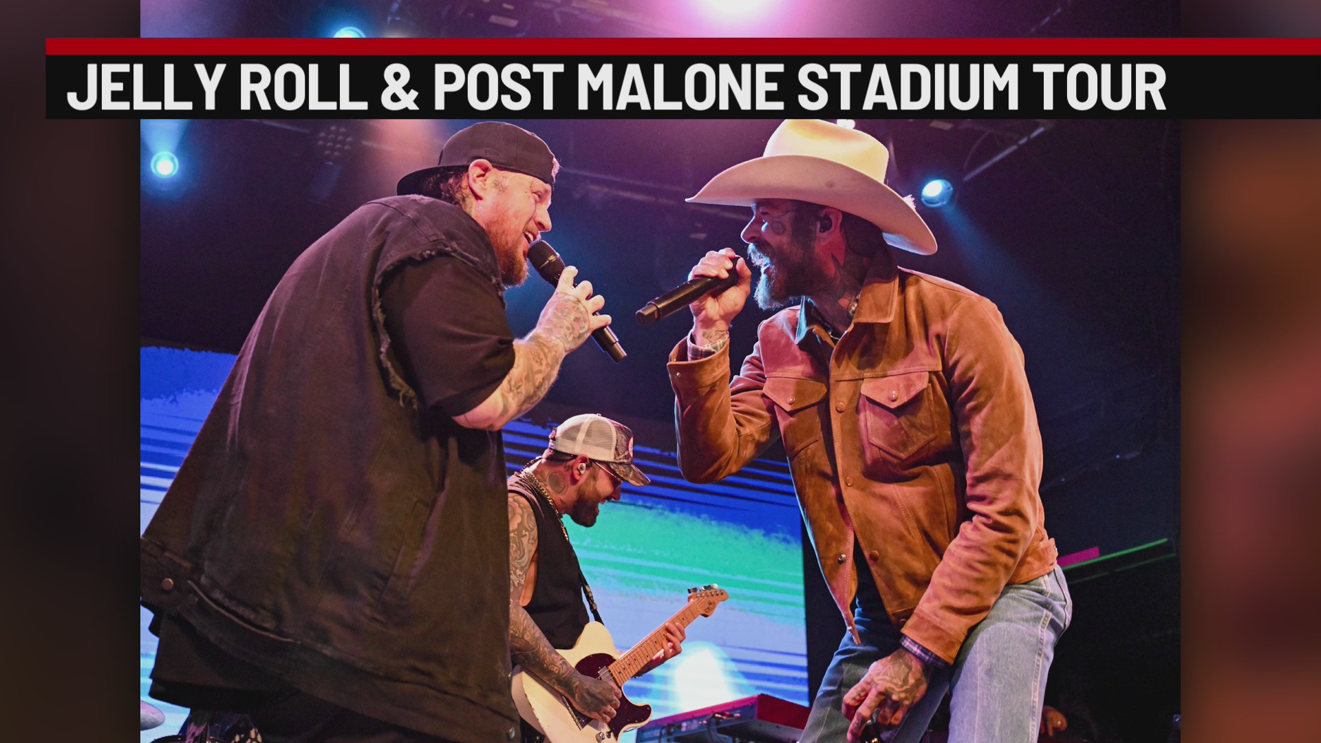 Post Malone and Jelly Roll to rock Jack Trice Stadium in July