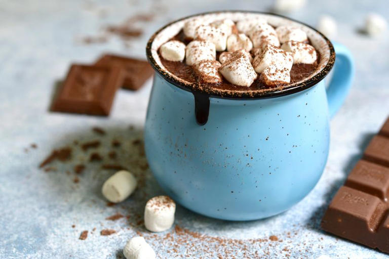 Rich homemade hot chocolate recipe to make as snow blankets the US