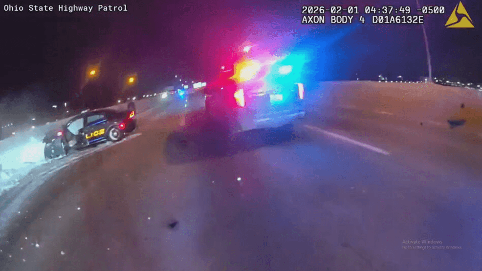 New video shows high-speed police chase, crash involving local officer