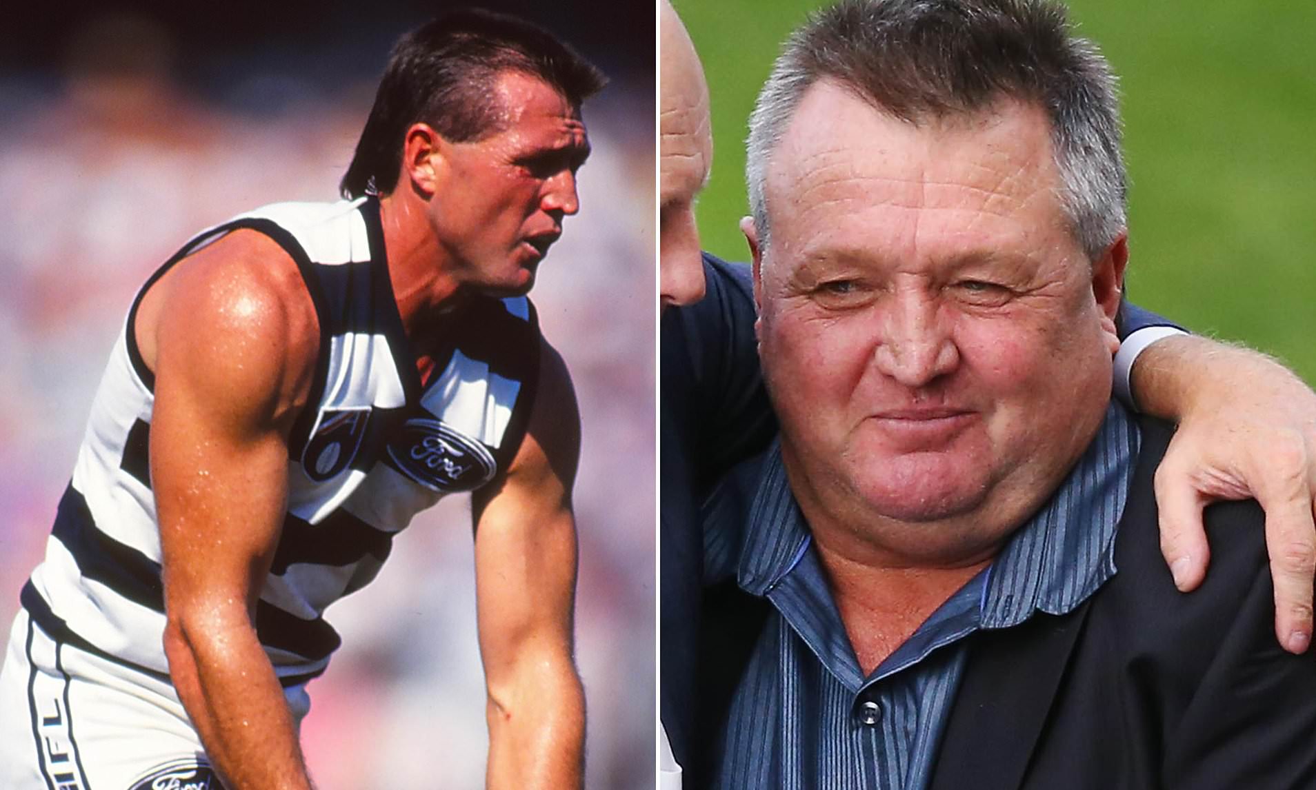 Former Geelong captain revived twice after suffering a heart attack ...