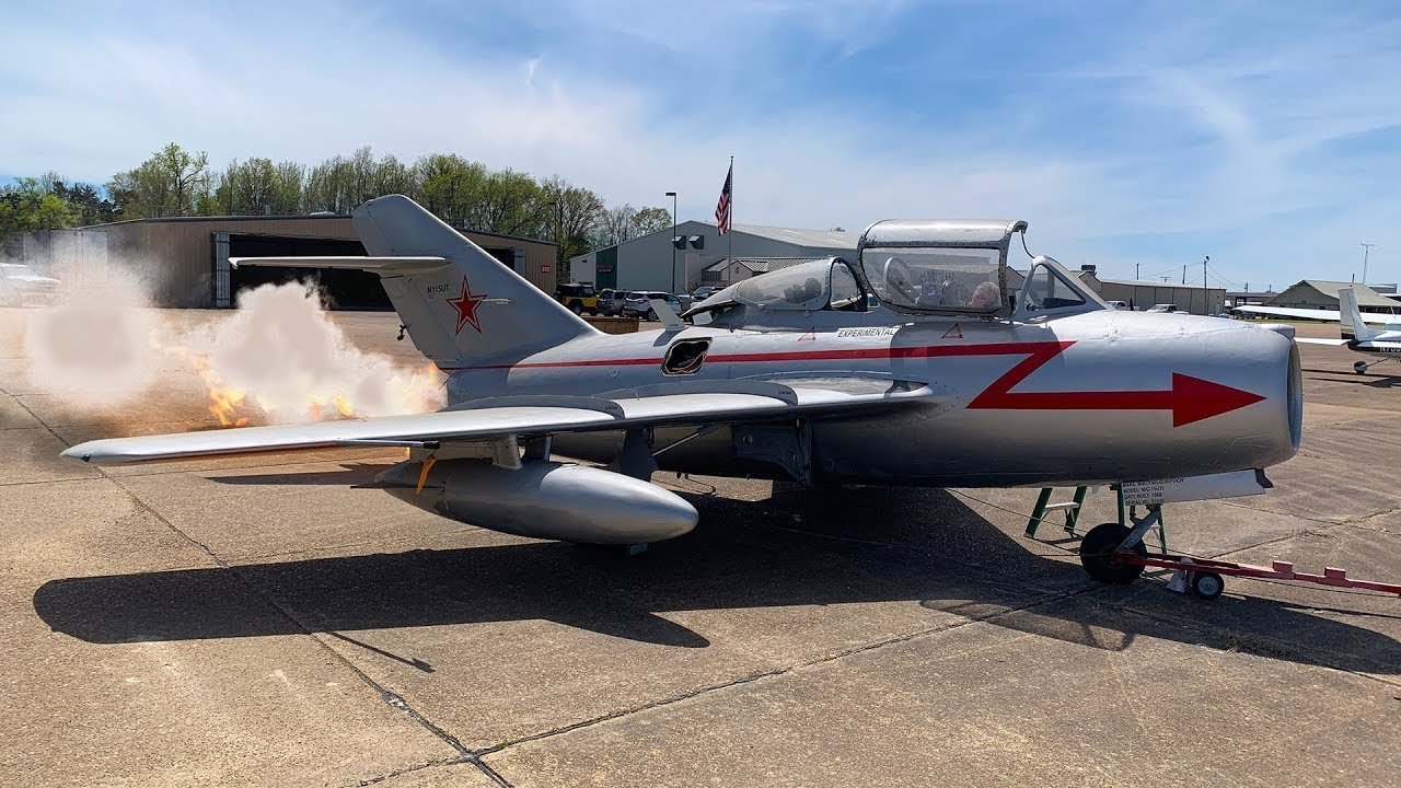 Abandoned MiG-15 soars after 12 years