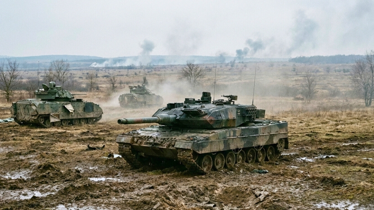 What the destruction of Leopard 2A6 tanks says about modern combat?