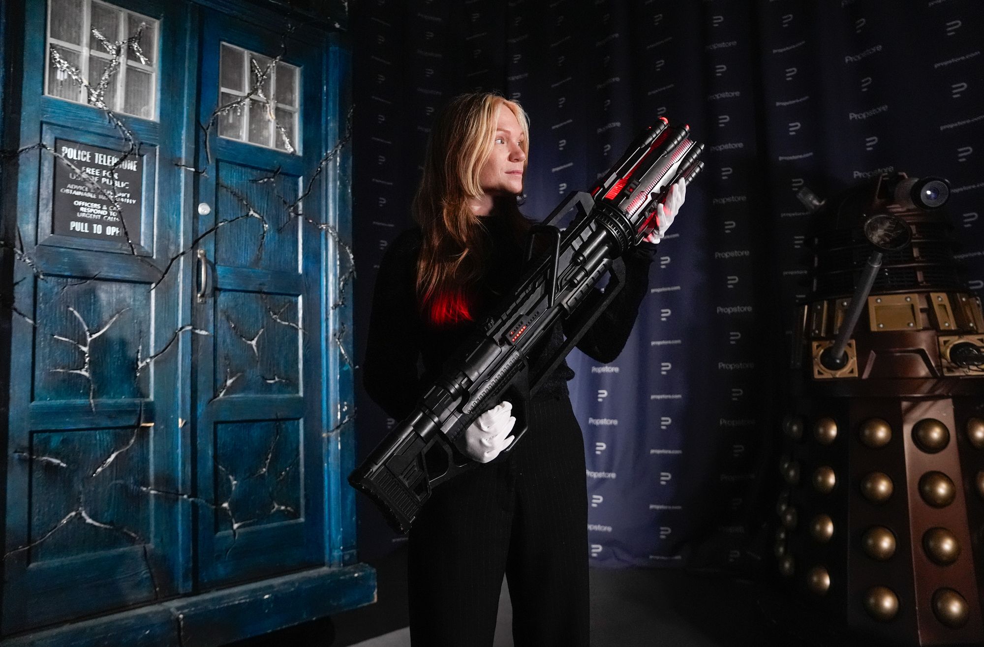 Doctor Who sonic screwdrivers and TARDIS props go up for auction