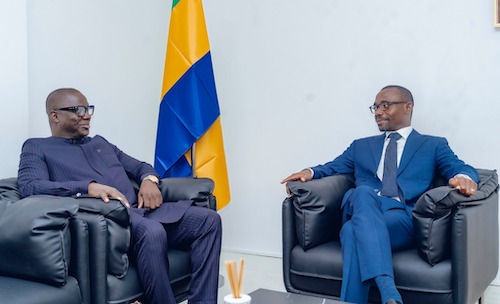 Alagie Sanyang reçu en audience chez le ministre Mouissi