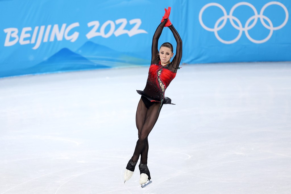 Russian figure skater Kamila Valieva back on the ice after 2022 ...