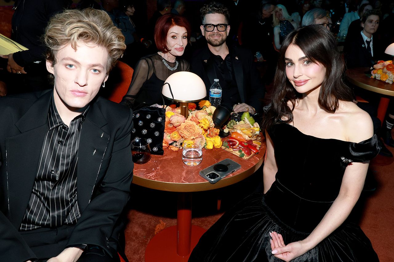 Ozzy Osbourne's rarely seen daughter Aimee joins the family for rocker ...