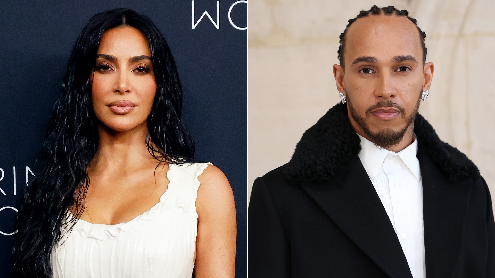 Kim Kardashian and Lewis Hamilton arrive in Paris together amid dating ...