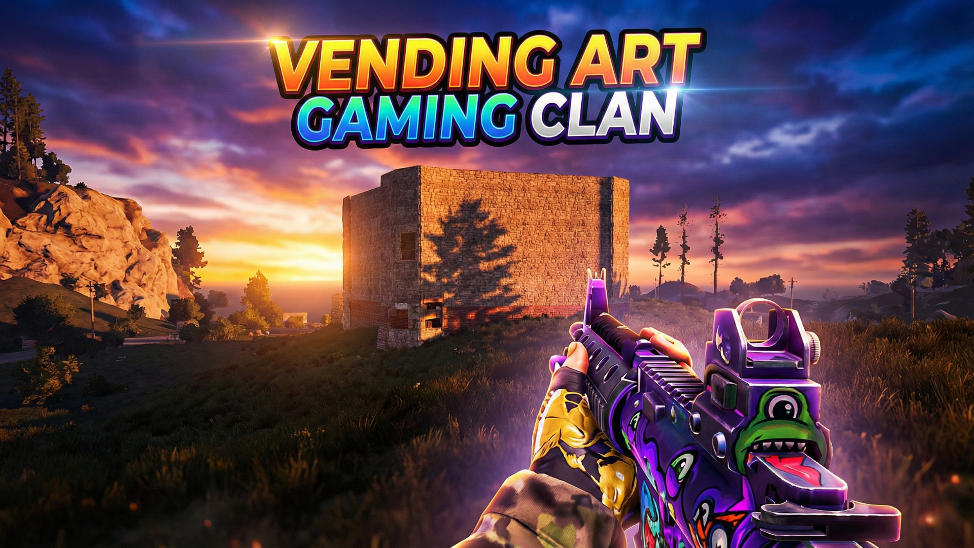 Creative vending machine art shows this clan’s dominance