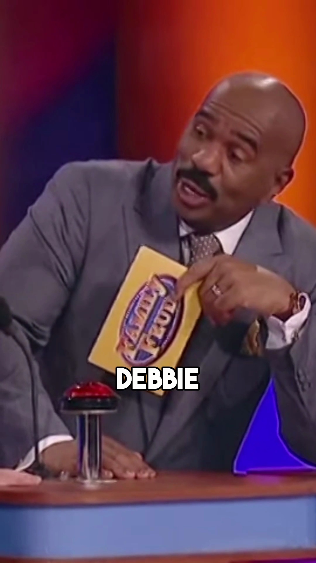 Steve Harvey knows this Family Feud question is trouble