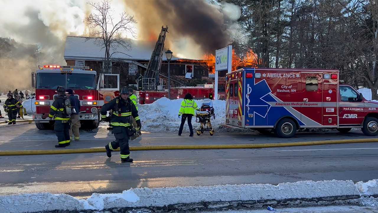 2 firefighters injured in explosion, fire after apparent gas leak on ...