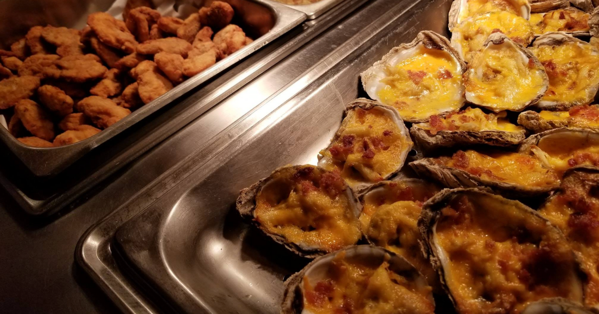 This crowd-favorite buffet in Maryland has fresh oysters you'll want to try