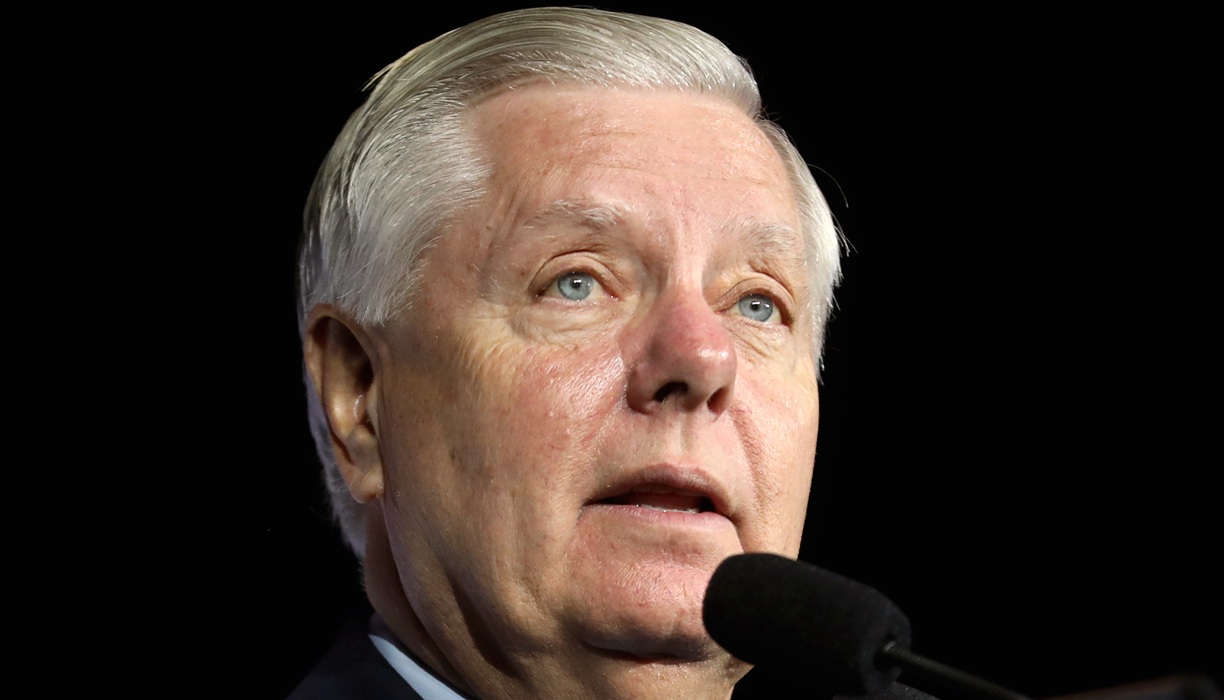 Lindsey Graham's 'attractive lady' opponent responds in 2 minutes to ...