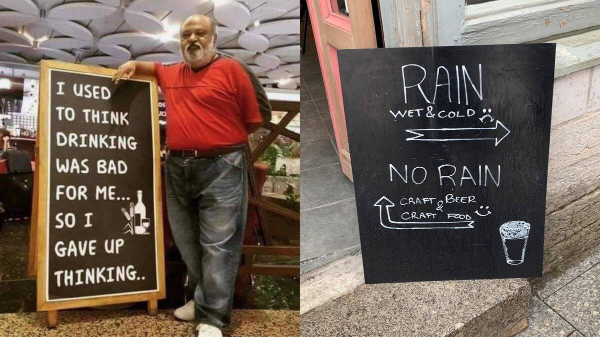 Some brilliant signs that we had to stop and read twice
