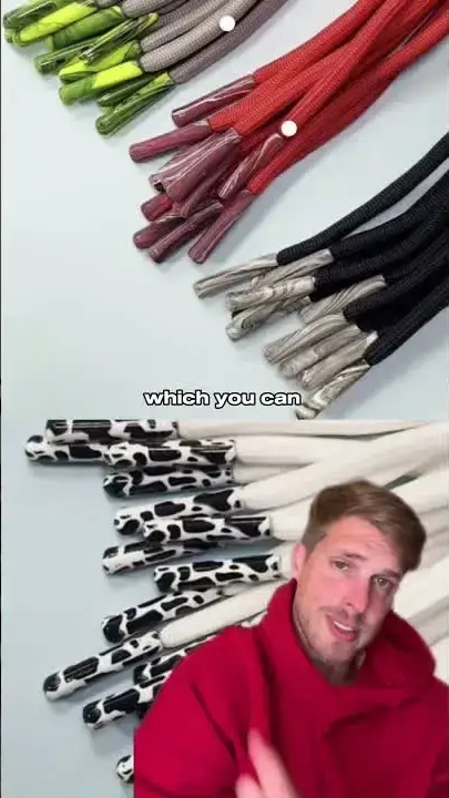 Hoodie string and aglet design details