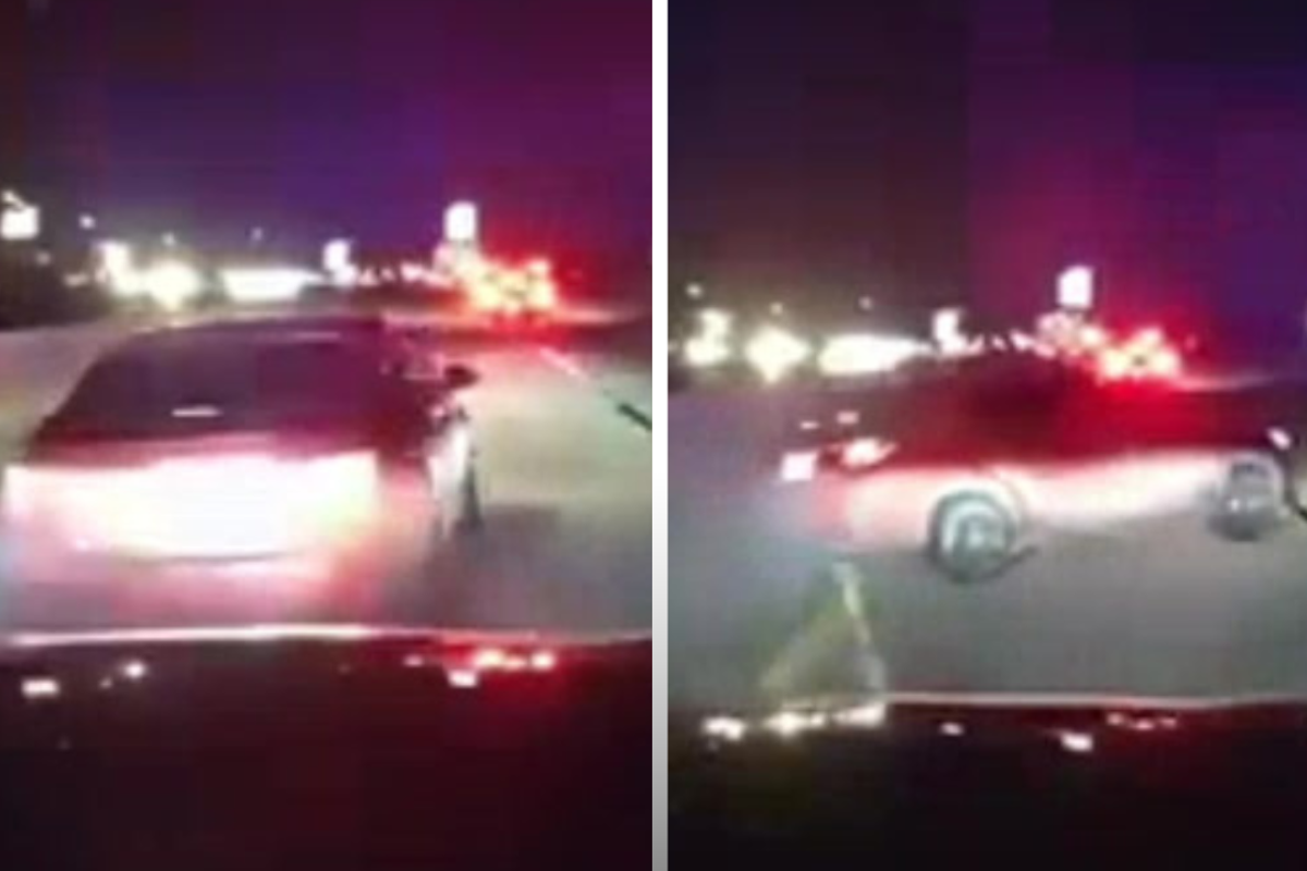 Police use Batman-style grappling hook to snare speeding motorist