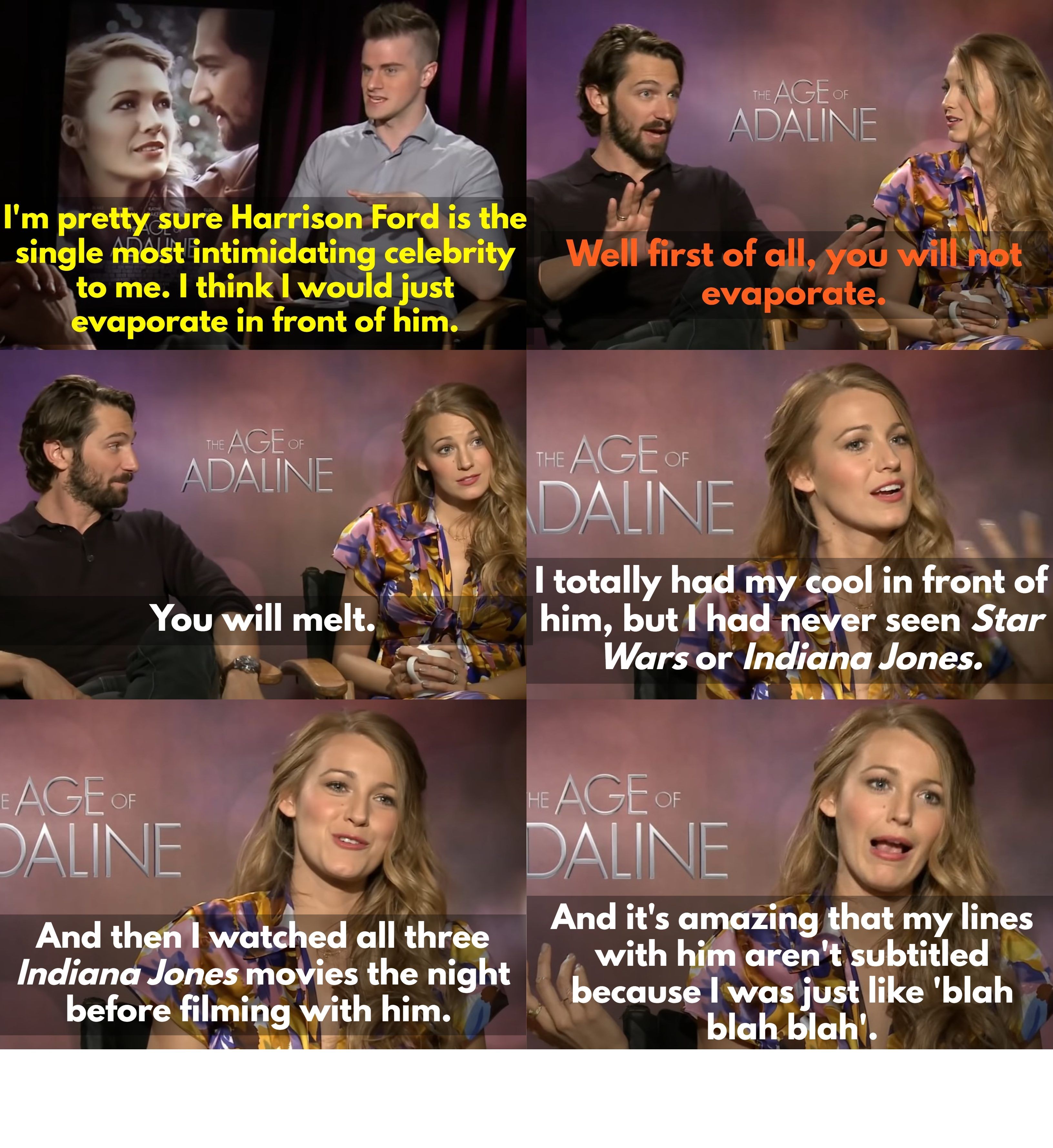 Co-stars keep raving about Harrison Ford